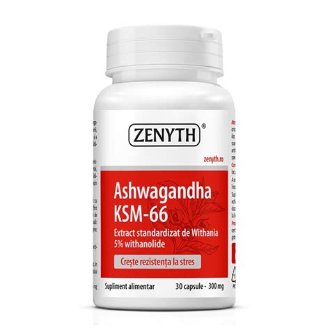 Zenyth Ashwagandha Ksm 66 30cps