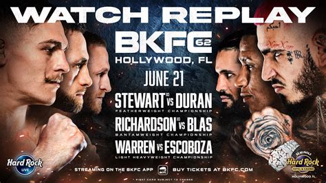 Bkfc 62 Hollywood