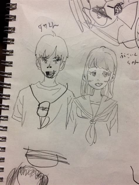 「姪っ子がさらにかわいくしようとまつ毛と唇とほっぺたを書き足して結果ブサイクになったからぶさいくちゃんと命名された 」みずす