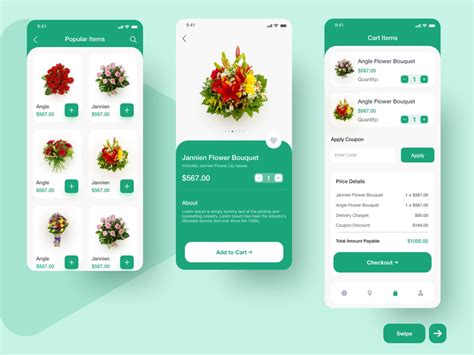Github Meshramaravind Online Flora Go Go App Ui Android New Style For App Design Online Flora