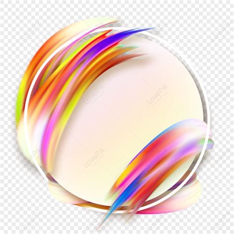 Colorful Brush Abstract Texture Border Splash Frame Dazzling Png Image And Clipart Image For