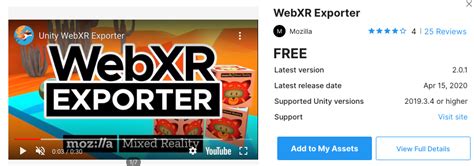 Virtual And Augmented Reality Vrar Unity 2021 Cookbook