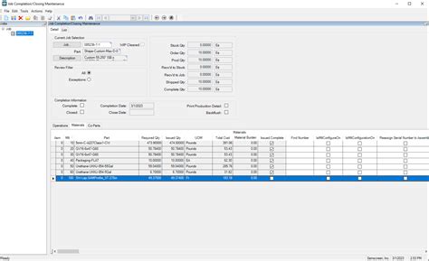 Automatic Backflush Material Quanity Off By Tiny Amounts Kinetic Erp Epicor User Help Forum