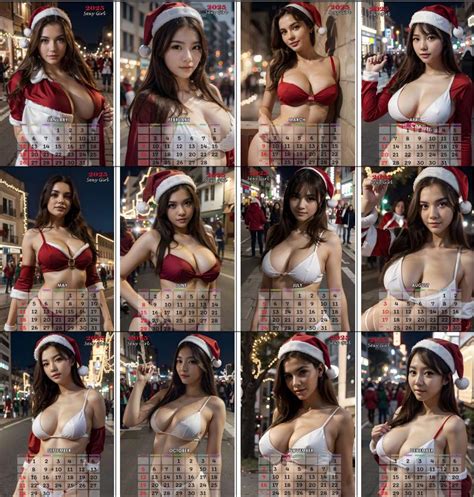 Calendar T Calendar 2025 Sexy Calendar Christmas Christmas