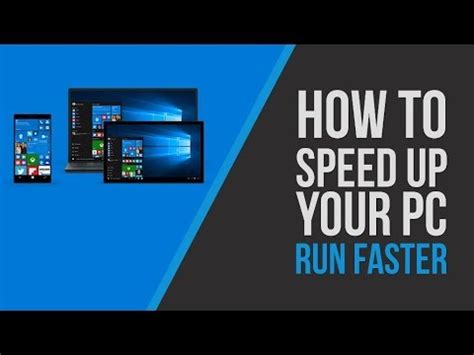 How To Make Windows Faster Tutorial YouTube