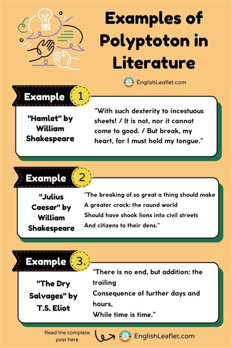 Polyptoton In Literature 10 Examples Englishleaflet