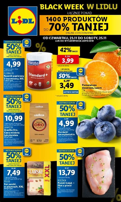 Gazetka Promocyjna I Reklamowa Lidl Lidl Od Czwartku Od 23 11 2023