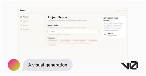 A Visual Generation A Shadcnui And V0 Generation V0