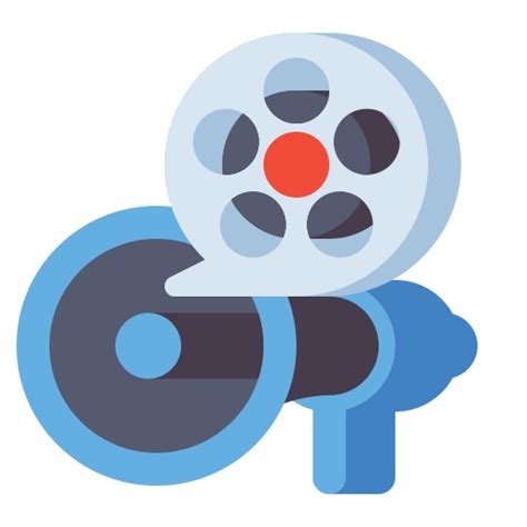 Film Advertising Flaticons Flat Icon