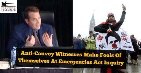 Anti Convoy Witnesses Whine About Uber Eats And Microaggressions At