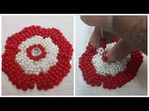 Aari Work Padded Load Stitch Aari Work Design Hand Neddle Tutorial
