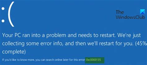 Corregir 0xc0000135 Error De Pantalla Azul En Windows 10 Pcenter 2024