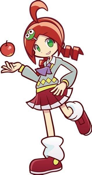 Puyo Puyo Tetris Ringo Andou Cartoon Character Design Character