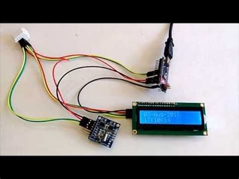 Arduino Nano Show Date Time From DS1307 Real Time Clock RTC On I2C 2