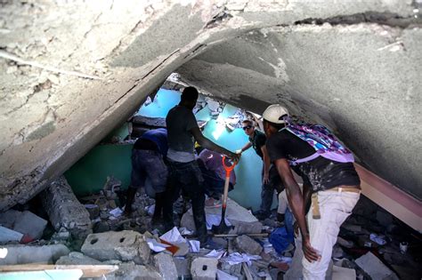 Haiti Earthquake Death Toll Soars To Nearly 1 300
