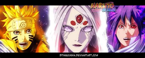 Naruto 679 Naruto Kaguya And Sasuke By Stingcunha On Deviantart