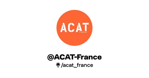 Acat France Instagram Facebook Linktree