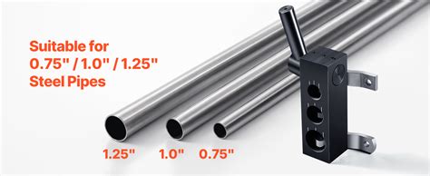 Pipe Notcher Tubing And Pipe Notcher For 0 75 1 0 1 25 Inch Pipes Notching Vevor Us