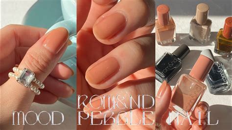 데일리 네일 감성 듬뿍 롬앤 무드 페블 네일 룩북 🥮🌰🥜 Youtube