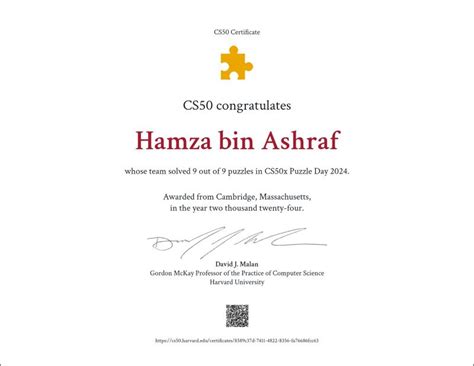 Hamza Bin Ashraf On Linkedin Cs50x Increasingly Icodeguru