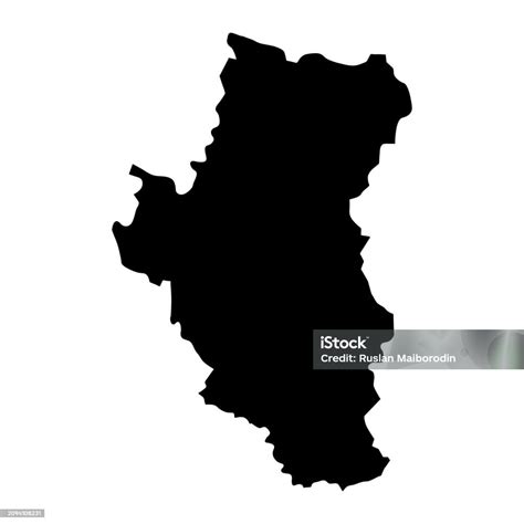 뚜옌꽝 지방지도 베트남의 행정 구역 벡터 일러스트 레이 션입니다 Tuyên Quang Province에 대한 스톡 벡터 아트 및
