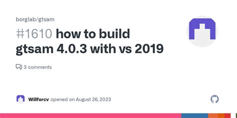 How To Build Gtsam 4 0 3 With Vs 2019 Issue 1610 Borglab Gtsam