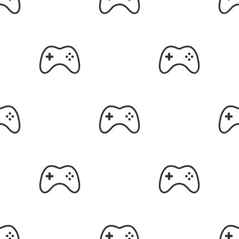 Premium Vector Joystick Seamless Pattern Game Console Symbol Pattern Game Controllers Texture