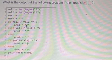 [solved] what is the output of the following progr solutioninn