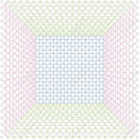Room Grid Line Color Abstract Gorgeous Decorationrectangle Box