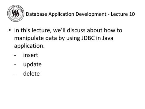 PPT DAT602 Database Application Development PowerPoint Presentation