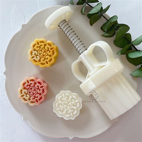 20g Pastry Molds Rabbit Chinese Character Fu Mooncake Mold Blessing