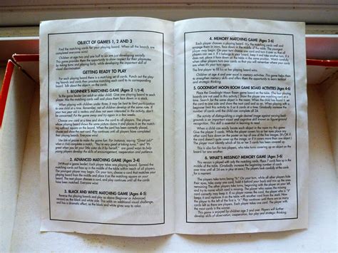 Vintage Goodnight Moon Board Game By Briarpatch Complete With Instructions