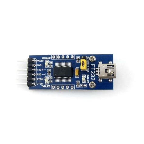 Ft232 Usb Uart Board Mini Usb Waveshare Usb To Uart Solution With Usb