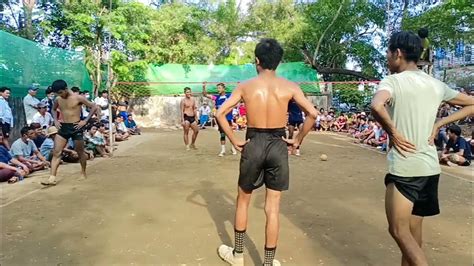 ခရို ဖဝါးအားပြိုင်မဲ့ပွဲငသဲ ကျောင်းသား ချုပ်ကြီး Vs ပတန် ဖိုးငို ဒူးလေးပိုက်၅ပေ၈ပါစားအောက်ထိုး