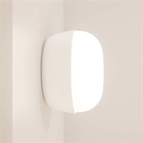 Contardi Kiki Ap Matt White Lacquered With Satin Opal Glass Diffuser