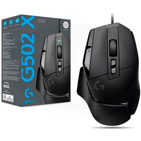 Logitech G502 X Lightforce Wired Hybrid Optical Mechanical Switches W