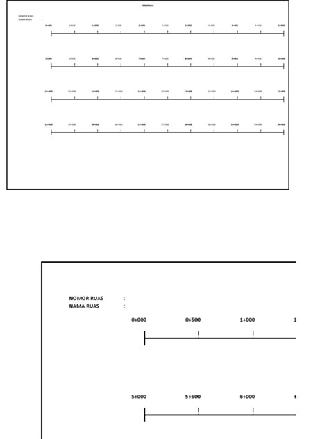 Strip Map Report Template Pdf