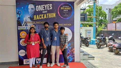 Hariraj P On Linkedin Oneyes Hackathon 19 August