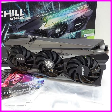 Inno3dイノスリーディ Geforce Rtx 3080 Ichill X310gb Gddr6xグラフィックボード2021年製