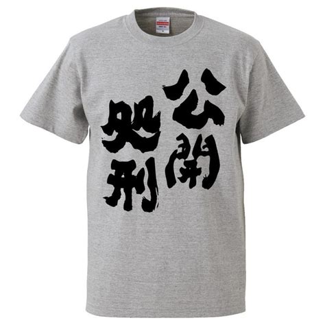 おもしろtシャツ 公開処刑 ギフト プレゼント 面白 メンズ 半袖 無地 漢字 雑貨 名言 パロディ 文字 みかん箱 通販