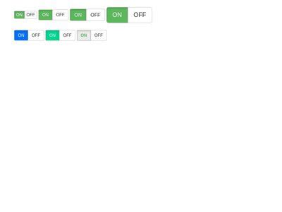 Bootstrap Switch Examples