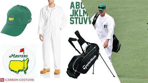Masters Caddy Costume