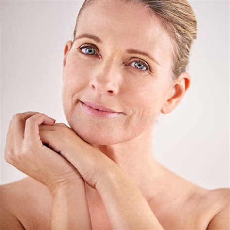Treat Your Skin Like Its Something Special Cropped Studio Portrait Of