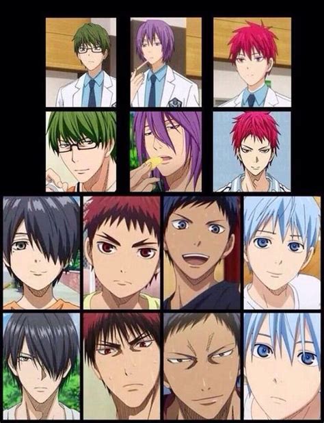 Knb Photoset The Many Faces Of Knb Anime Amino