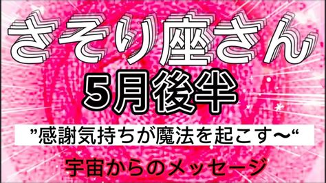 さそり座⭐️5月後半2023年⭐️“ 高い意識へ目醒める〜”⭐️宇宙からのメッセージ ⭐️シリアン・スターシード・タロット⭐️scorpion