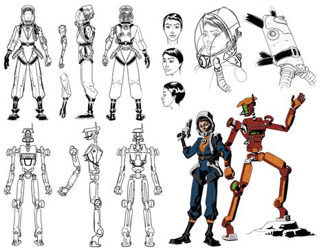 Artstation Comic Character Designs