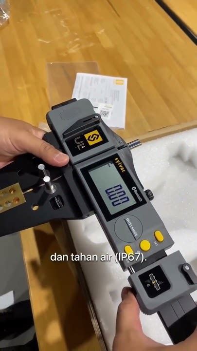 Sylvac Ul4 Bluetooth Smart 600 Mm Digital Caliper Youtube