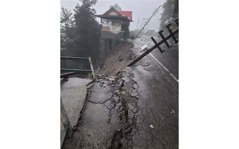 A Landslide In Himachal Pradesh Daily Excelsior