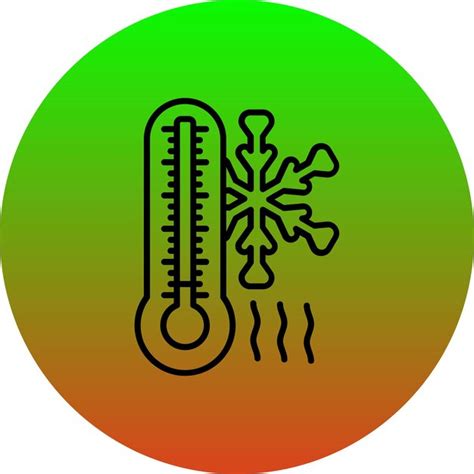 Premium Vector Cold Temperature Icon
