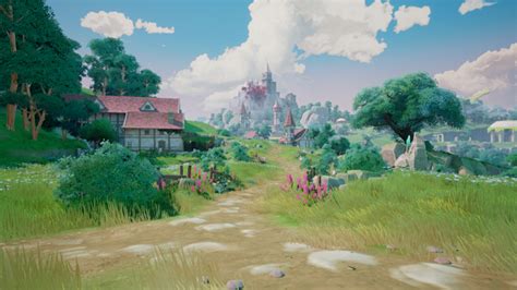 Ue风格化场景（找unity地编工作） 原创地编场景作品 微元素